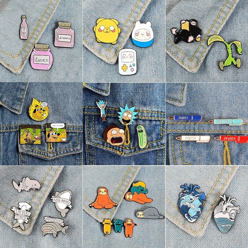 Custom Soft Enamel Pins Personalized Lapel Pins Custom Pin Etsy