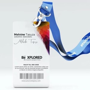 Full Color Plastic Photo ID Badges & PVC Cards - Both Side Printed ...