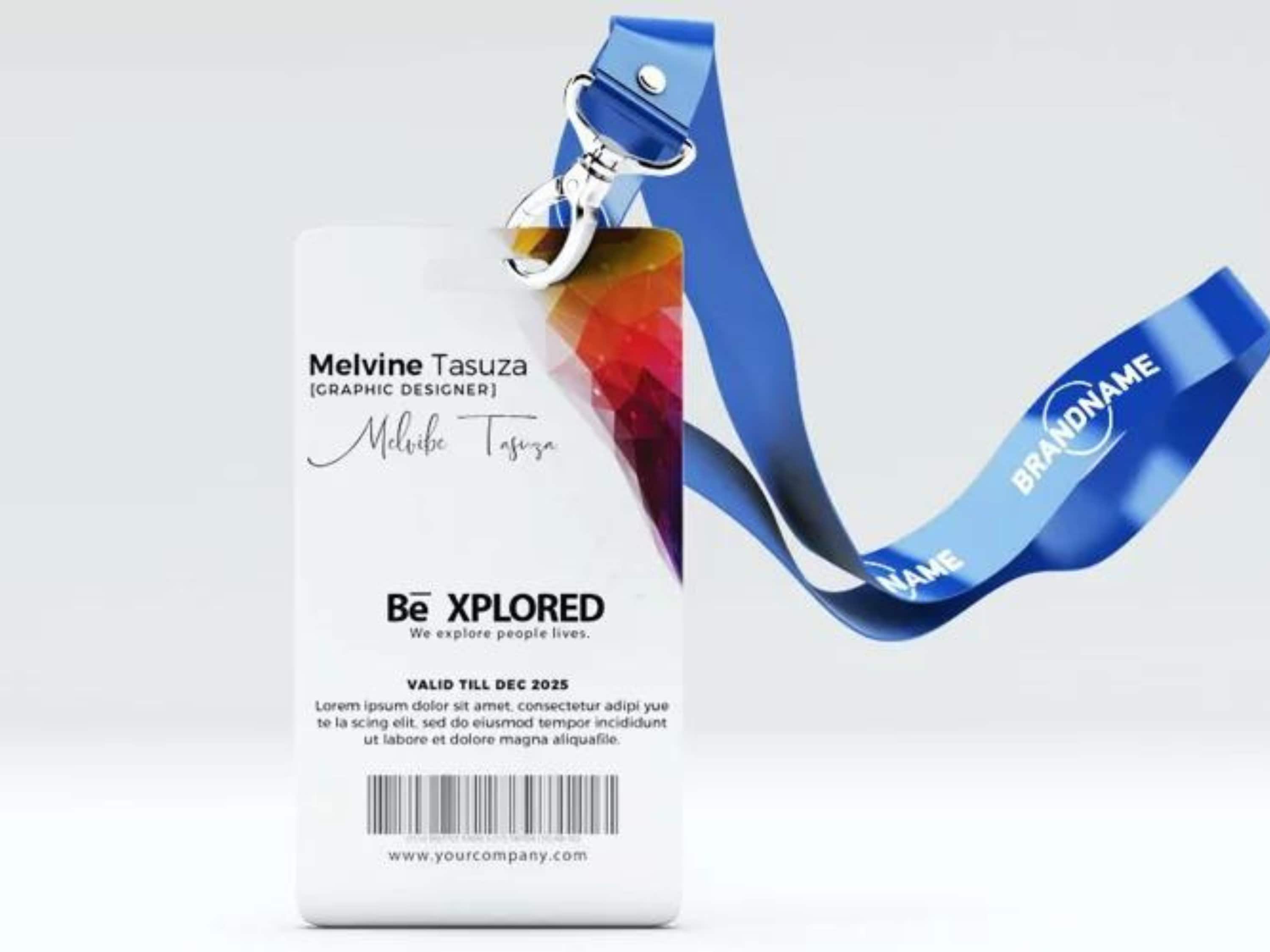 Full Color Plastic Photo ID Badges & PVC Cards - Both Side Printed ...