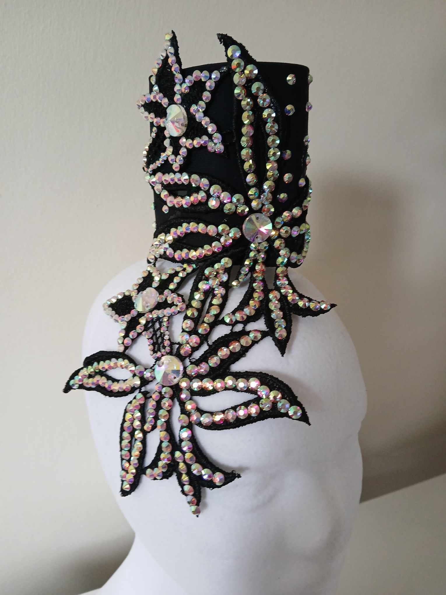 Pony Cones With Stoned Applique Hair Dance Accessories for Freestyle ...