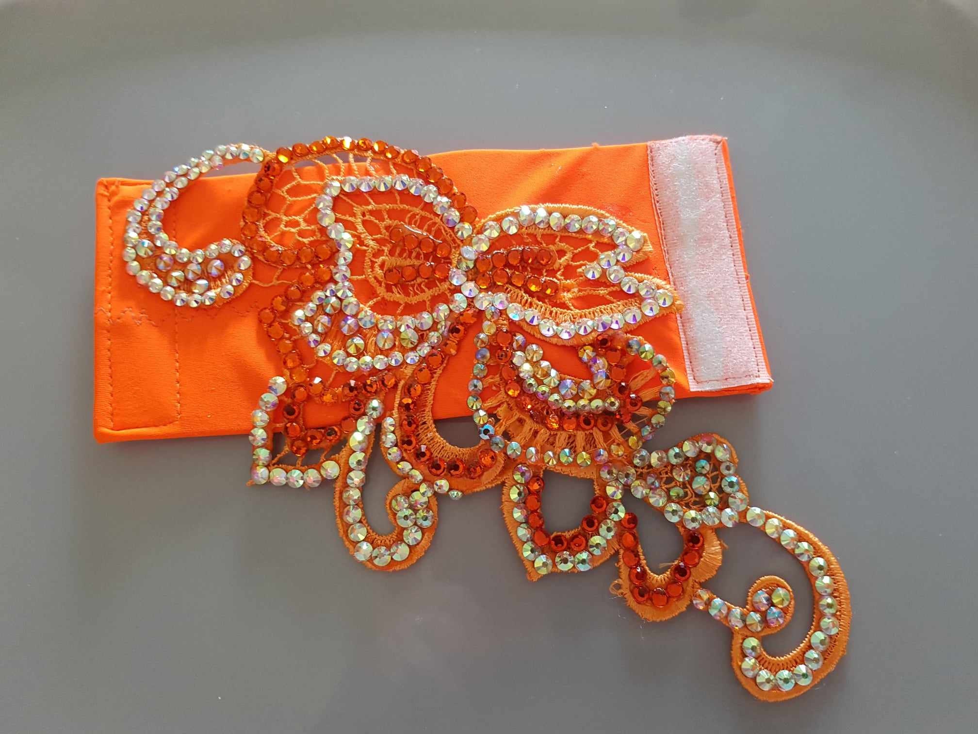 Pony Cones With Stoned Applique Hair Dance Accessories for Freestyle ...