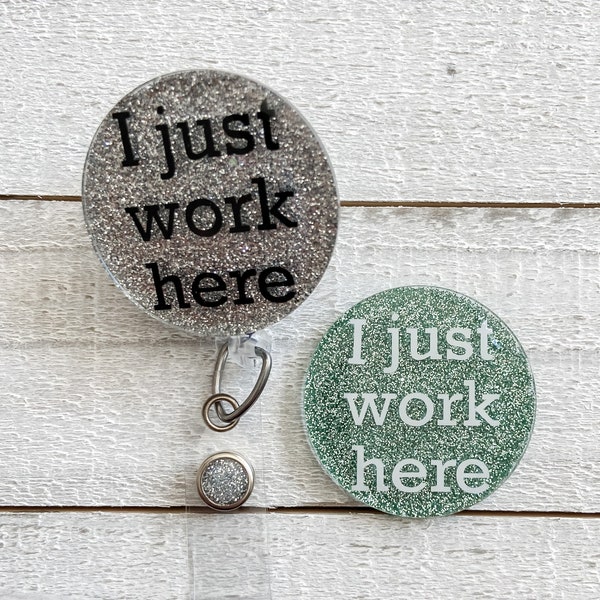 I Just Work Here - Etsy