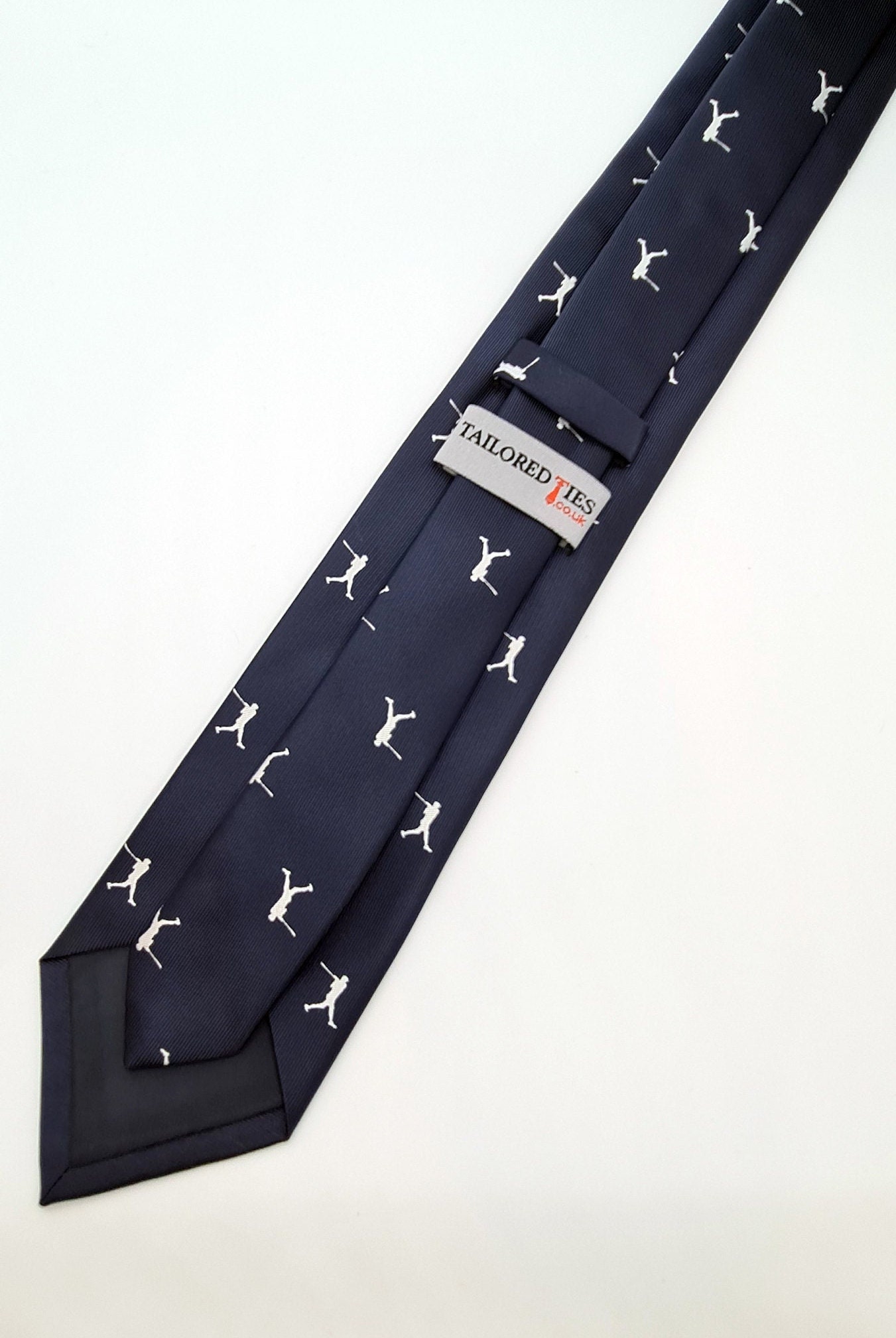Baseball Tie | Navy Blue Baseball Tie | Navy Mens Tie | Women's Tie ...