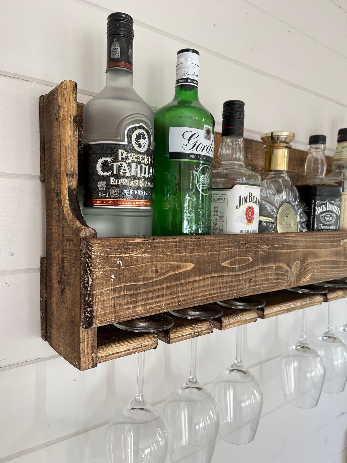 75cm Floating Home Bar/ Wine or Spirit Rack Straight Front - Etsy UK