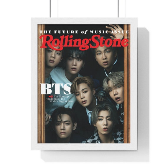 BTS Magazine Poster BTS Magazine Wall Decor BTS Magazine | Etsy