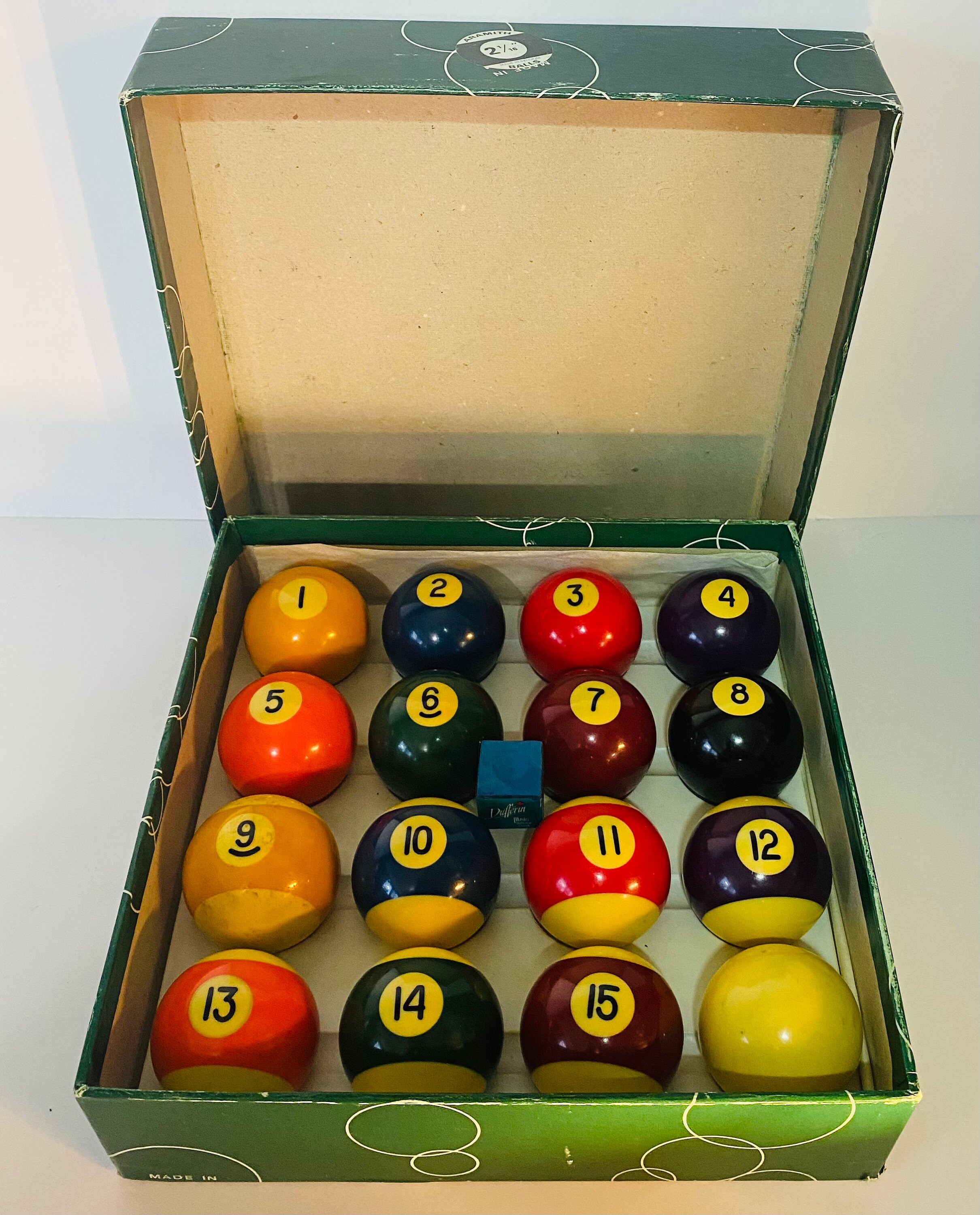 Pool Balls Made In Belgium