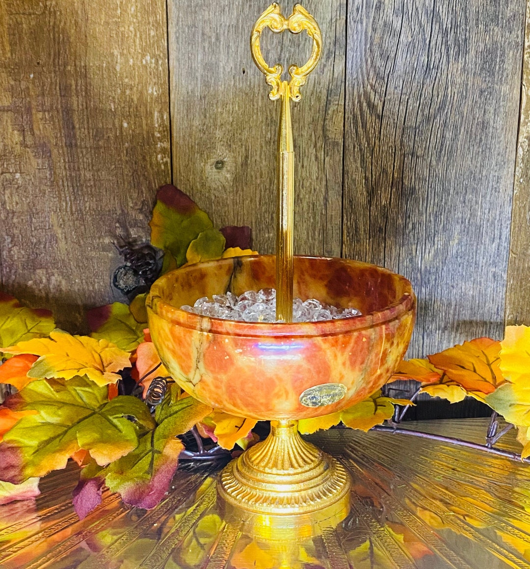 Mid-century Italian Hand Carved Alabaster Candy/trinket/jewelry Dish - Etsy