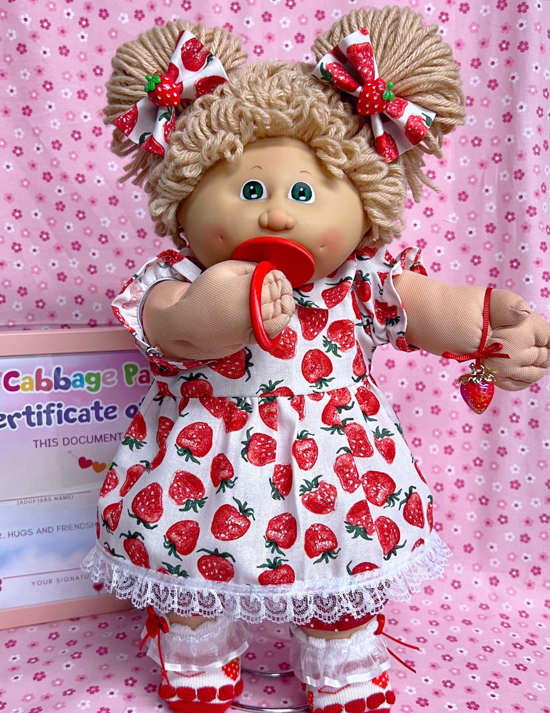 Custom Restored Restyled Redressed 1984 KT HM4 Cabbage Patch Pacifier ...