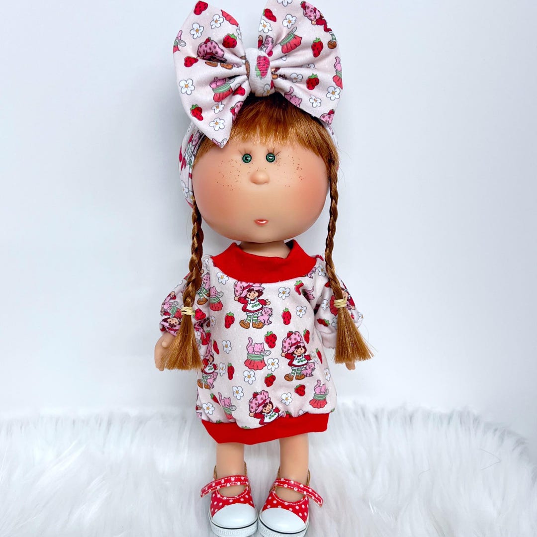 Nines Artesanals D'onil Custom 12” Mia Strawberry Shortcake Doll With ...
