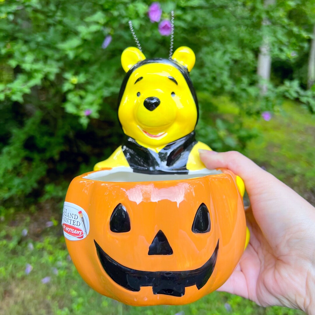 Disney Winnie the Pooh Bumble Bee Ceramic Halloween Candy Dish Bowl - Etsy