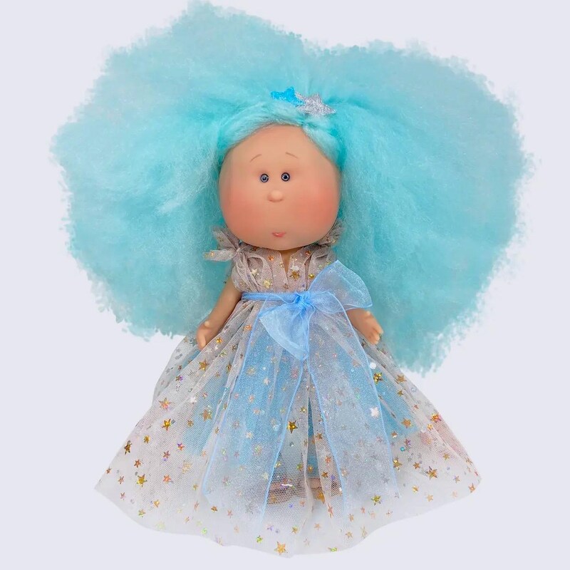 Blue Hair Doll - Etsy