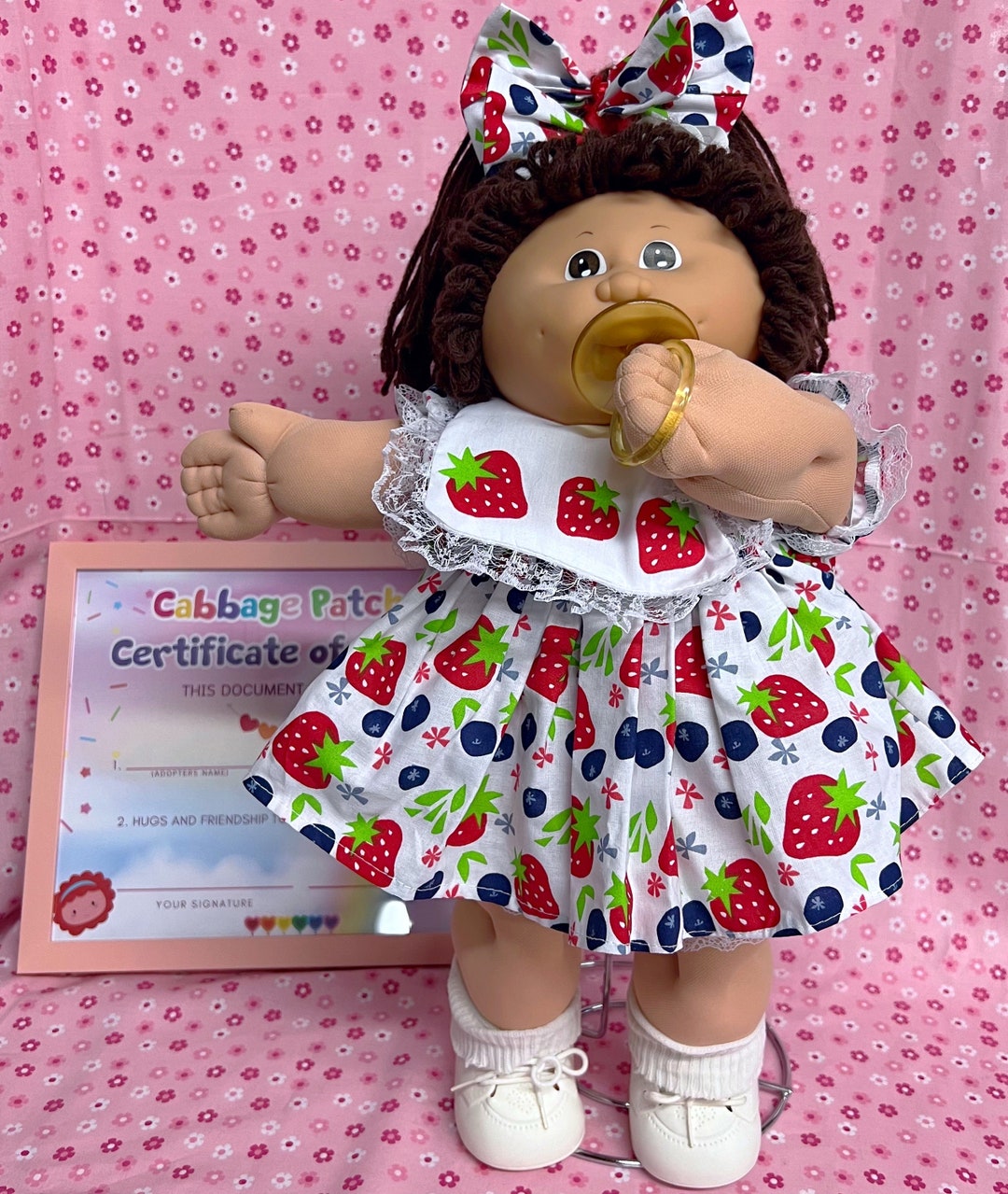 Custom Restyled Redressed Vintage 1985 OK HM4 Cabbage Patch Kid Girl ...