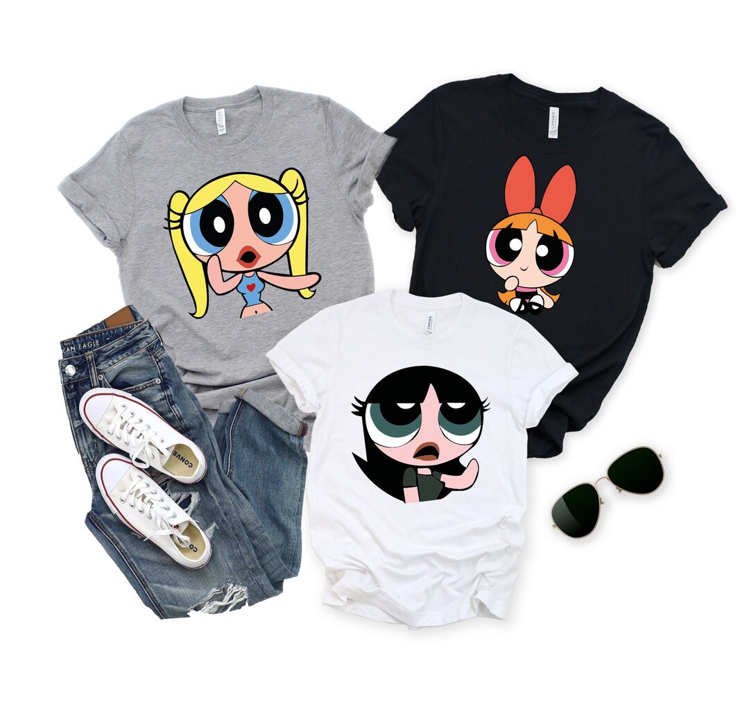 Blossom Shirt, Bubbles Shirt, Buttercup Shirt, Power Puff Shirts,custom ...