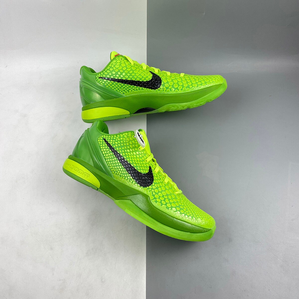Kobe 6 Protro grinch Green Apple/volt/crimson/black for Men and Women ...