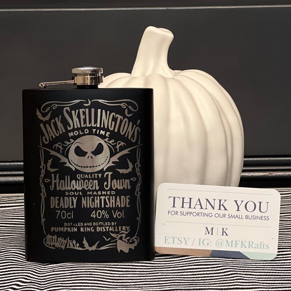Jack Daniels Flask - Etsy