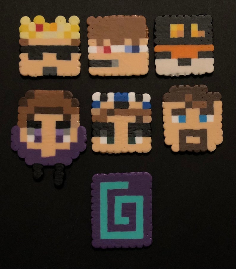 Dream Smp Perler Beads Etsy