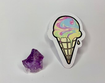 Trippy Ice Cream | Etsy