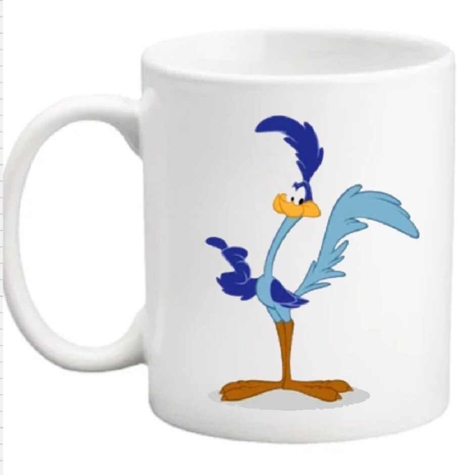 Looney Tunes Roadrunner & Wile E Coyote Coffee Mug/ 15oz - Etsy
