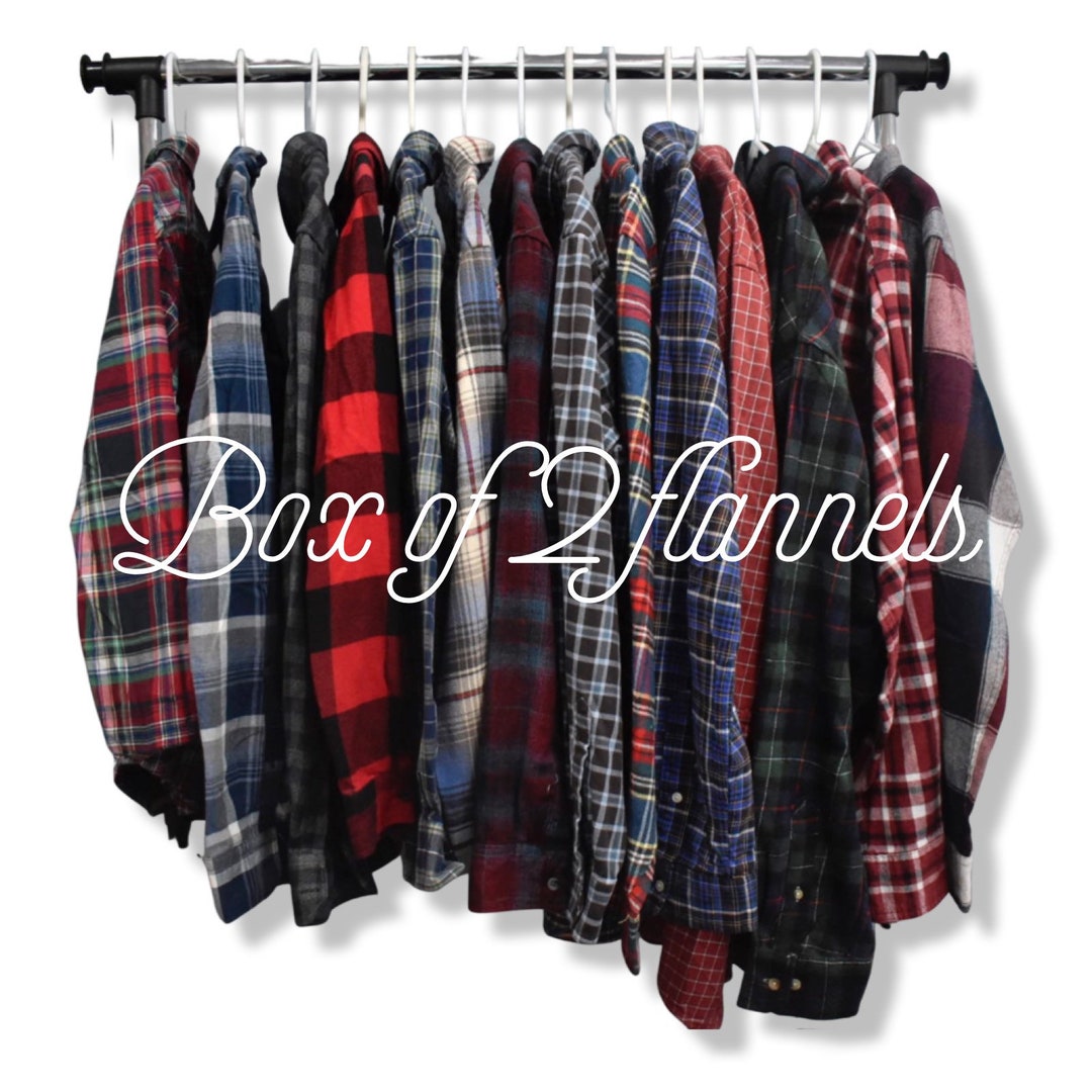 Vintage Flannels, Custom Flannel, Seasonal Flannels, Box of Flannels ...