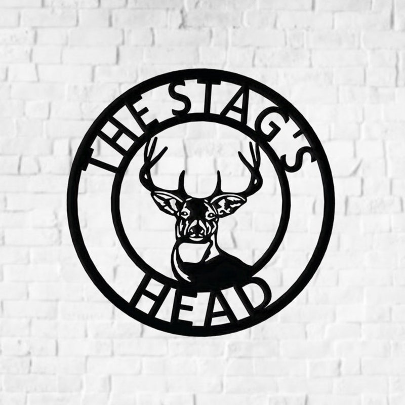 Metal Stag - Etsy