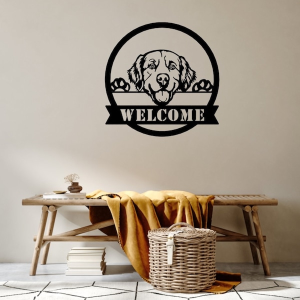 Dog Welcome Sign - Etsy UK