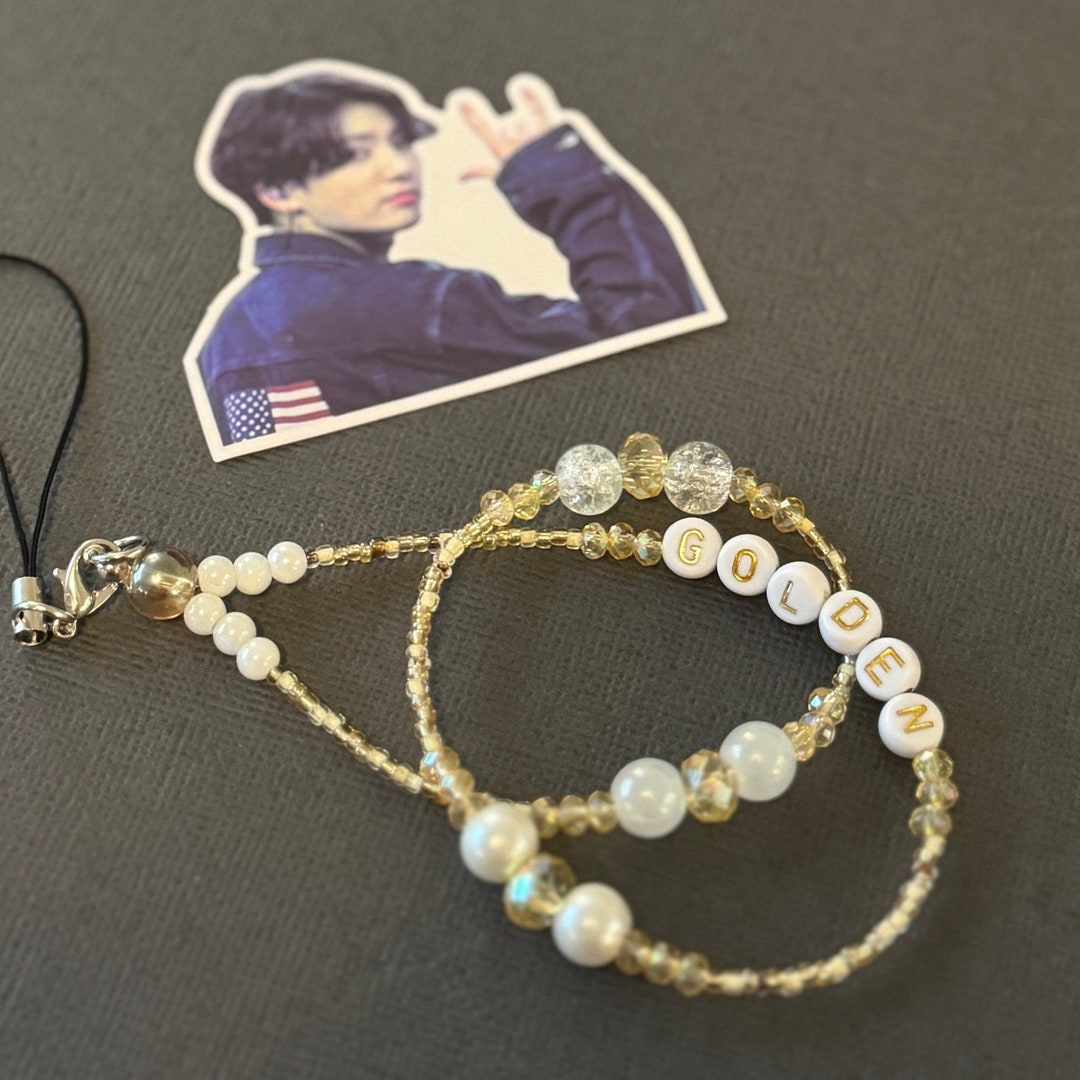 Bts//jungkook//jk//golden//army//k Pop//lanyard//keychain//accessory ...