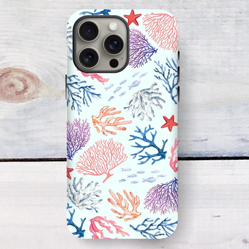 Coral iPhone Case - Etsy