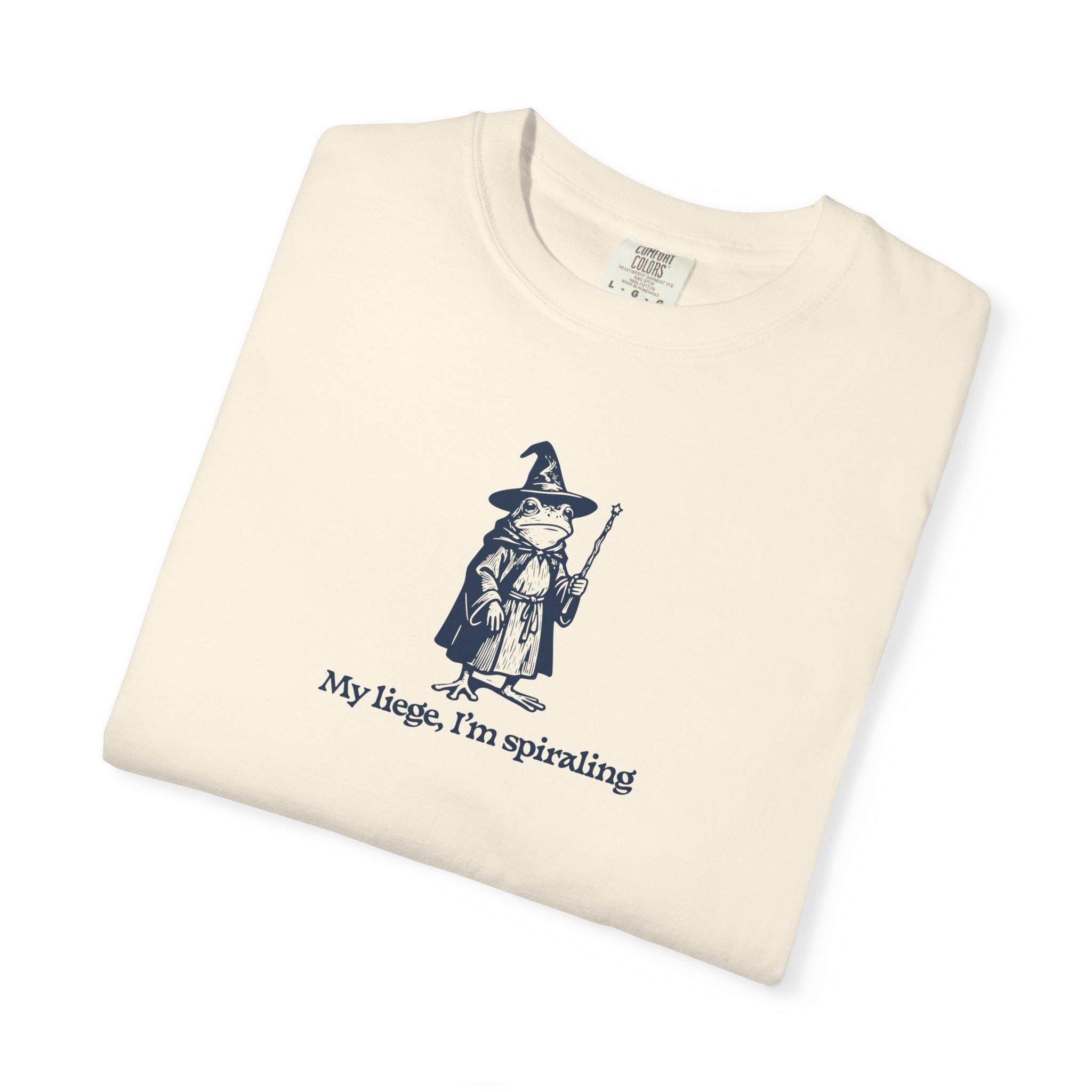 Anxious Frog Wizard Shirt | Funny ADHD / Neurodiversity Tshirt, Unisex ...