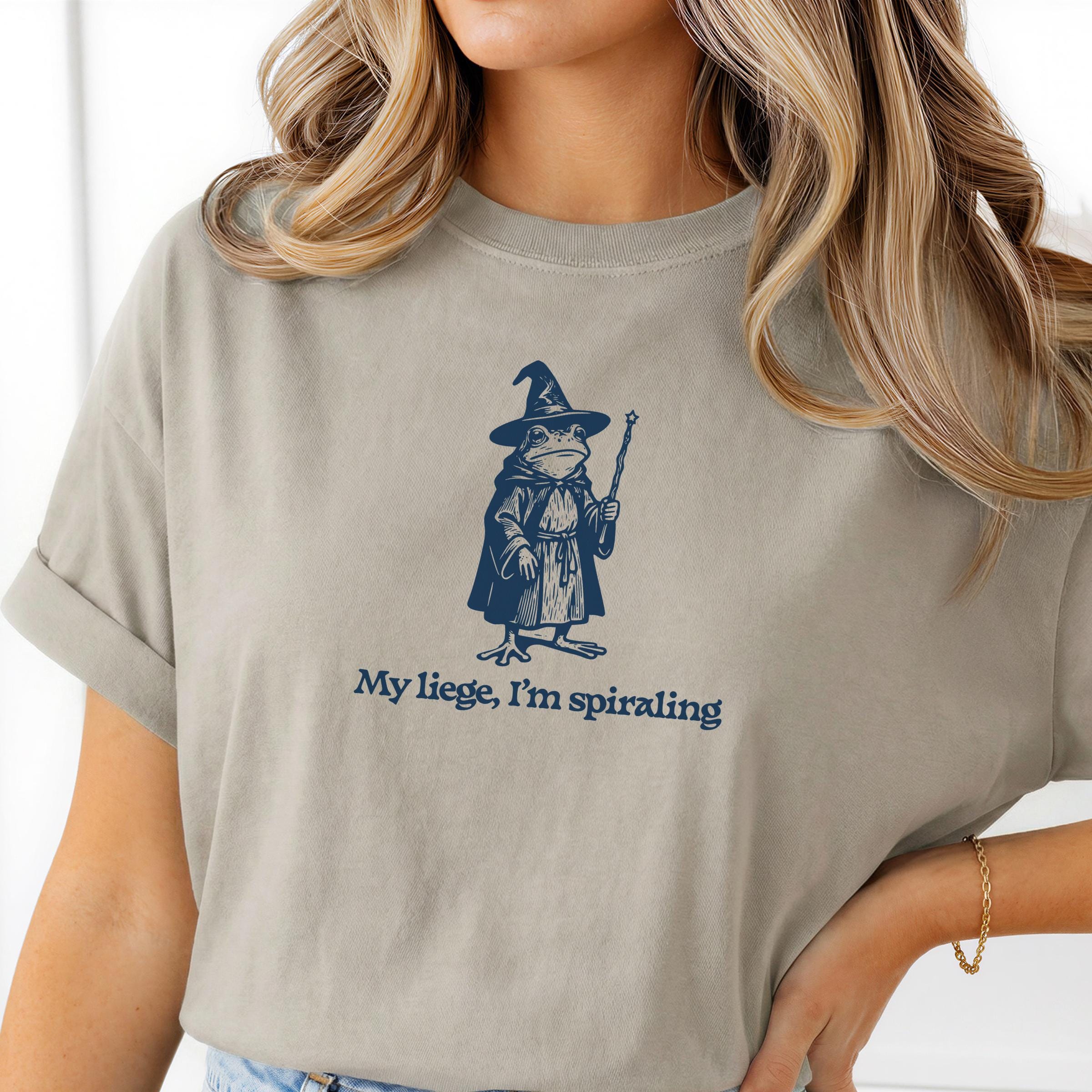 Anxious Frog Wizard Shirt | Funny ADHD / Neurodiversity Tshirt, Unisex ...