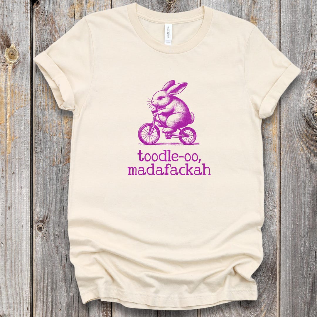 Toodle-oo, Madafackah Bunny T Shirt | Weirdcore Rabbit Shirt ...