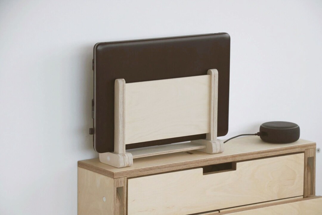 Wooden Laptop Stand Laptop Base Laptop Elevator Laptop Angled Base 2 in ...