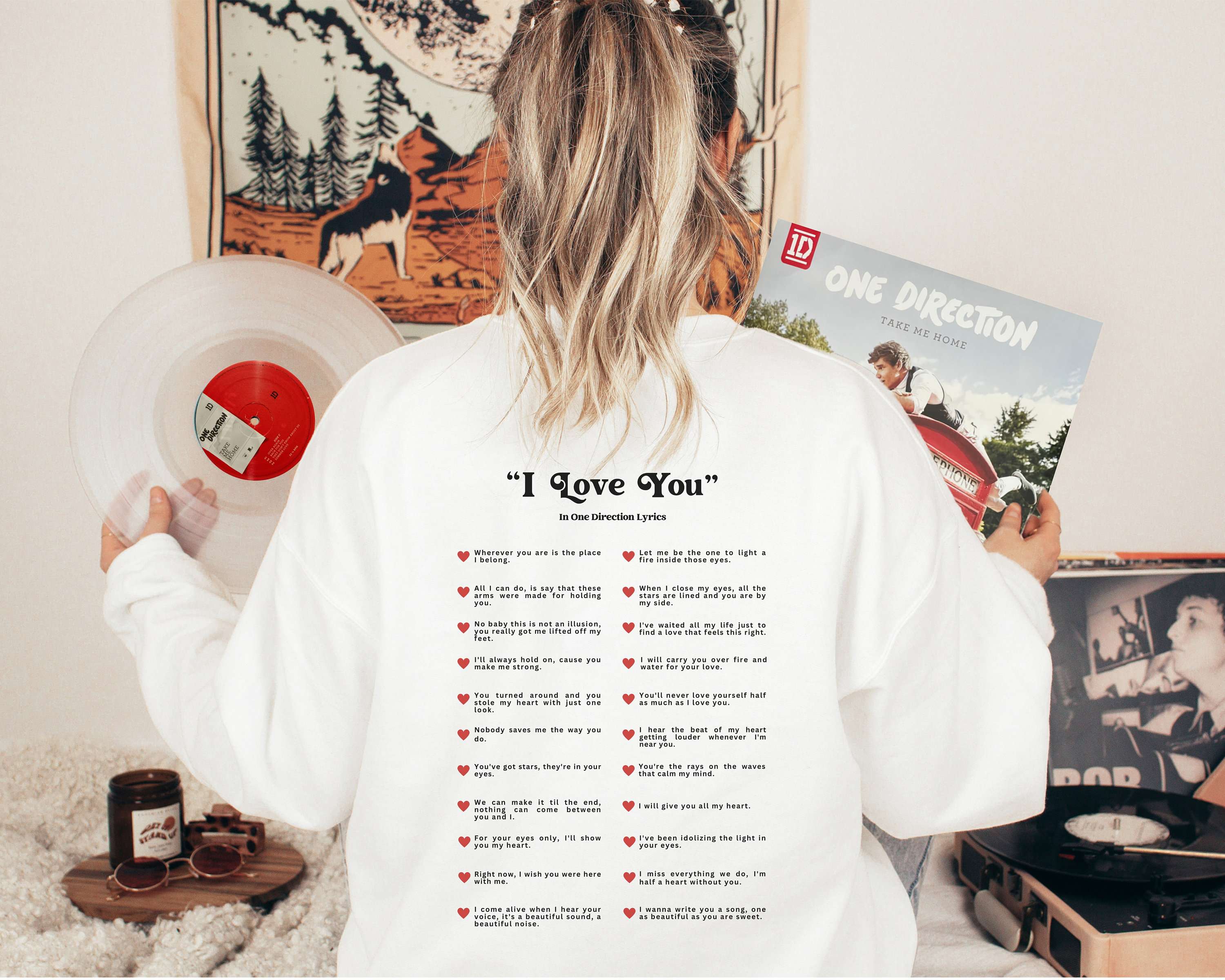 One Direction Strong Lyrics Drawing