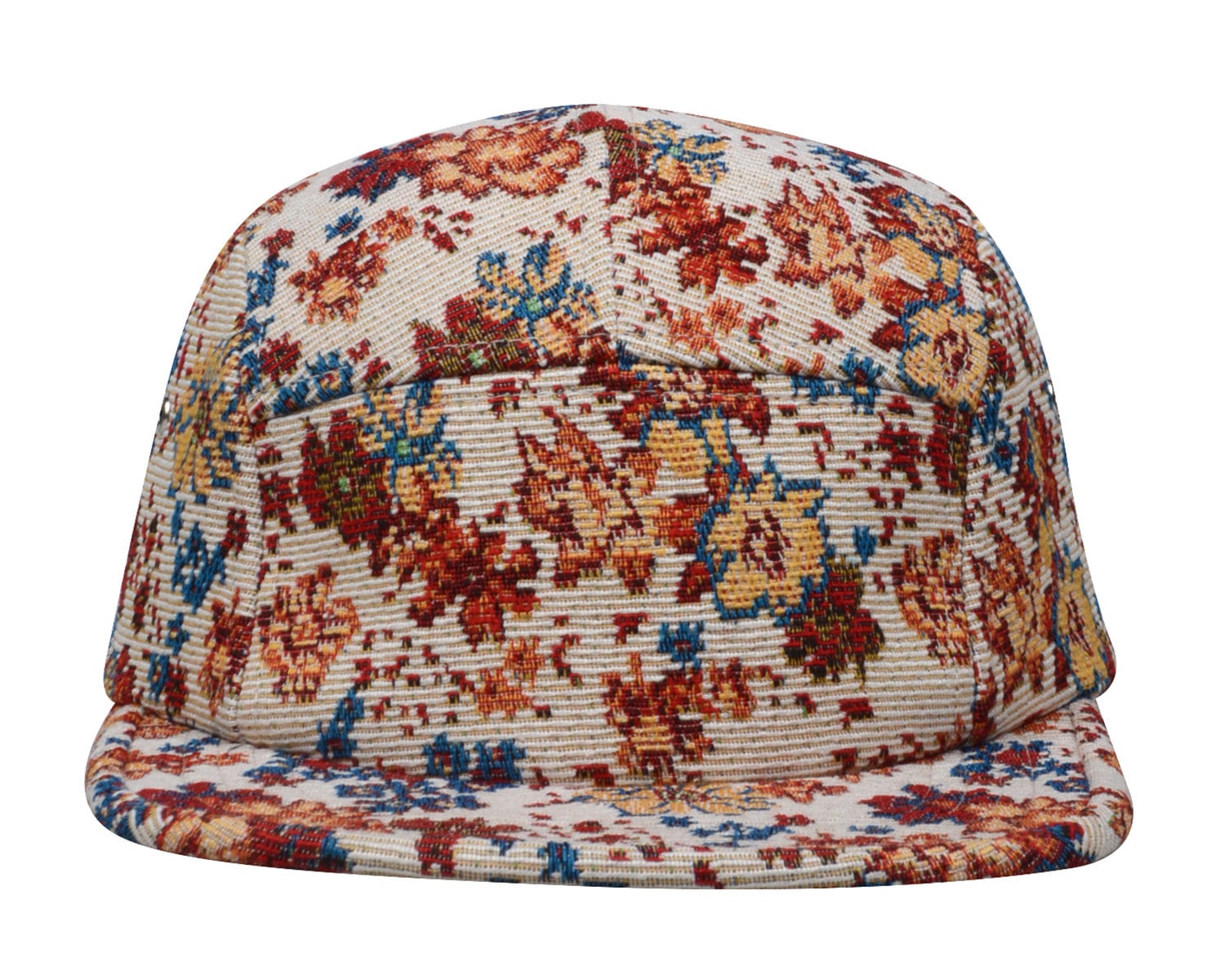Hatphile Jacquard Floral 5 Panel Hat Camp Cap 7 1/4 58 Cm - Etsy