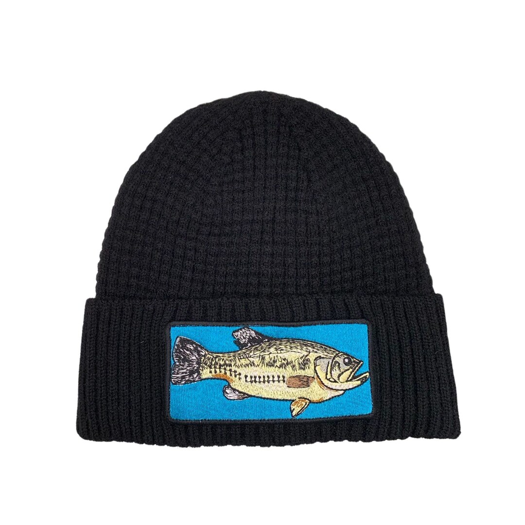 Hatphile Bass Patch Fishman Lined Knit Beanie Toque - Etsy