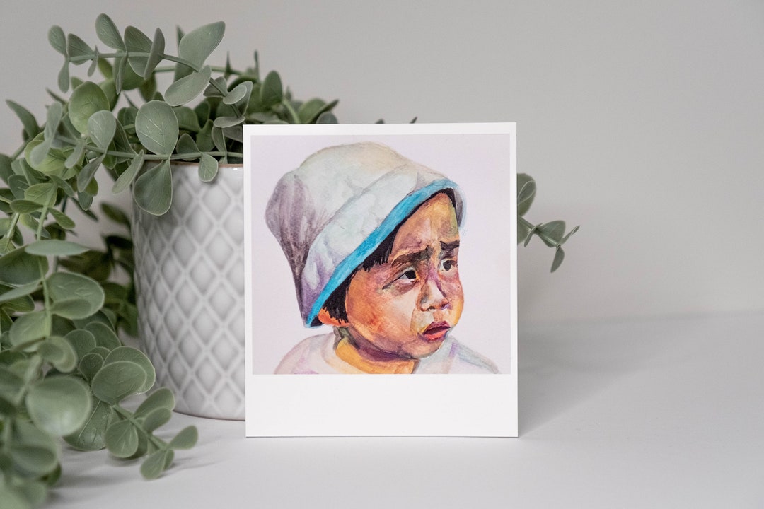 The Boyz Baby Jacob Watercolour Art Print - Etsy