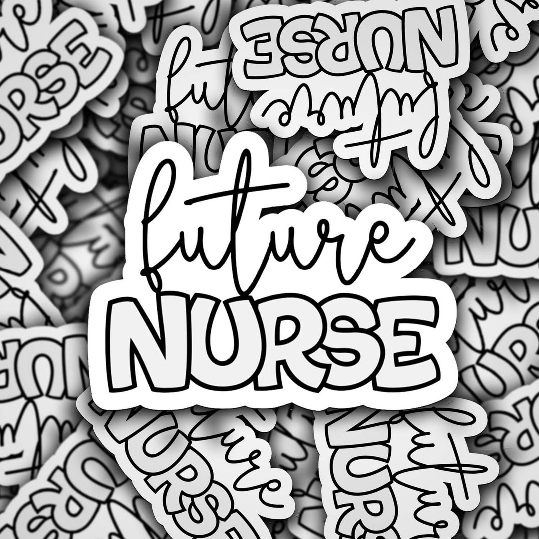 Future Nurse Sticker | Future Nurse | Future Nurse Gift - Etsy