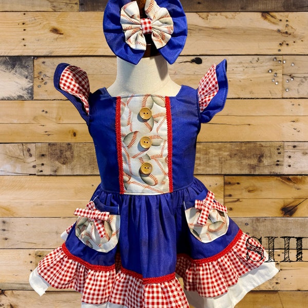 Baseball Dress - Etsy