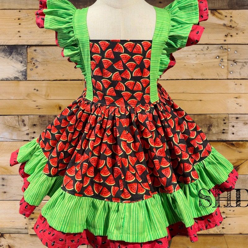 Watermelon Dress - Etsy