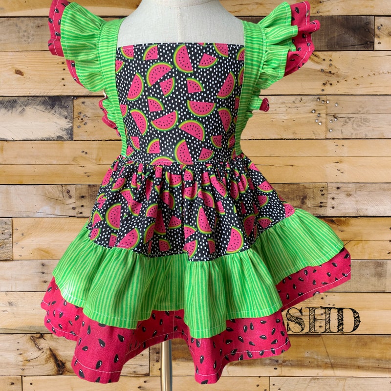Watermelon Dress - Etsy