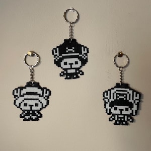 Chopper (one Piece) Keychain | Perler Mini Bead Sprite | 8-bit Pixel ...
