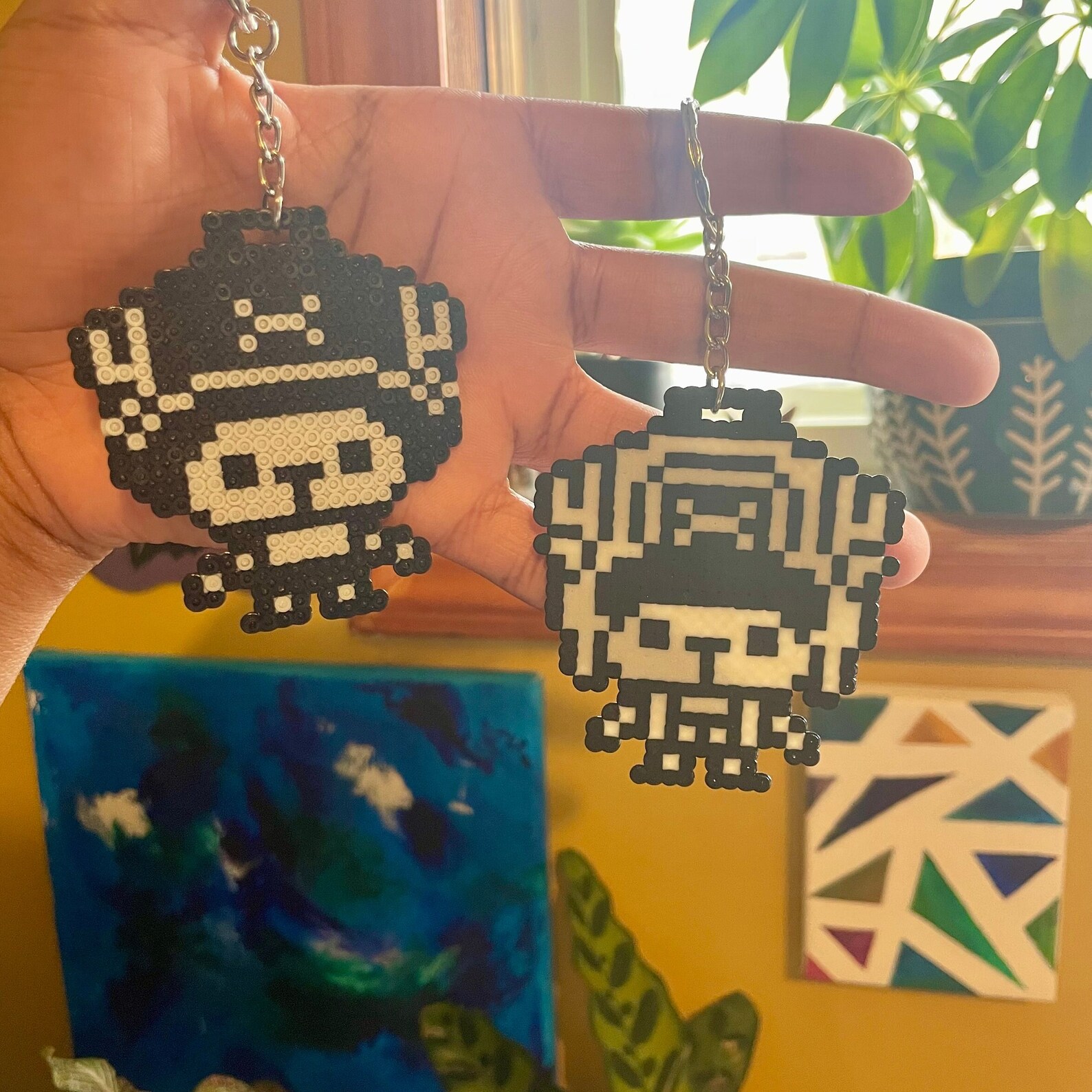Chopper (one Piece) Keychain | Perler Mini Bead Sprite | 8-bit Pixel ...