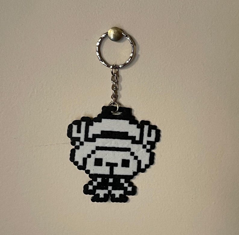 Chopper (one Piece) Keychain | Perler Mini Bead Sprite | 8-bit Pixel ...