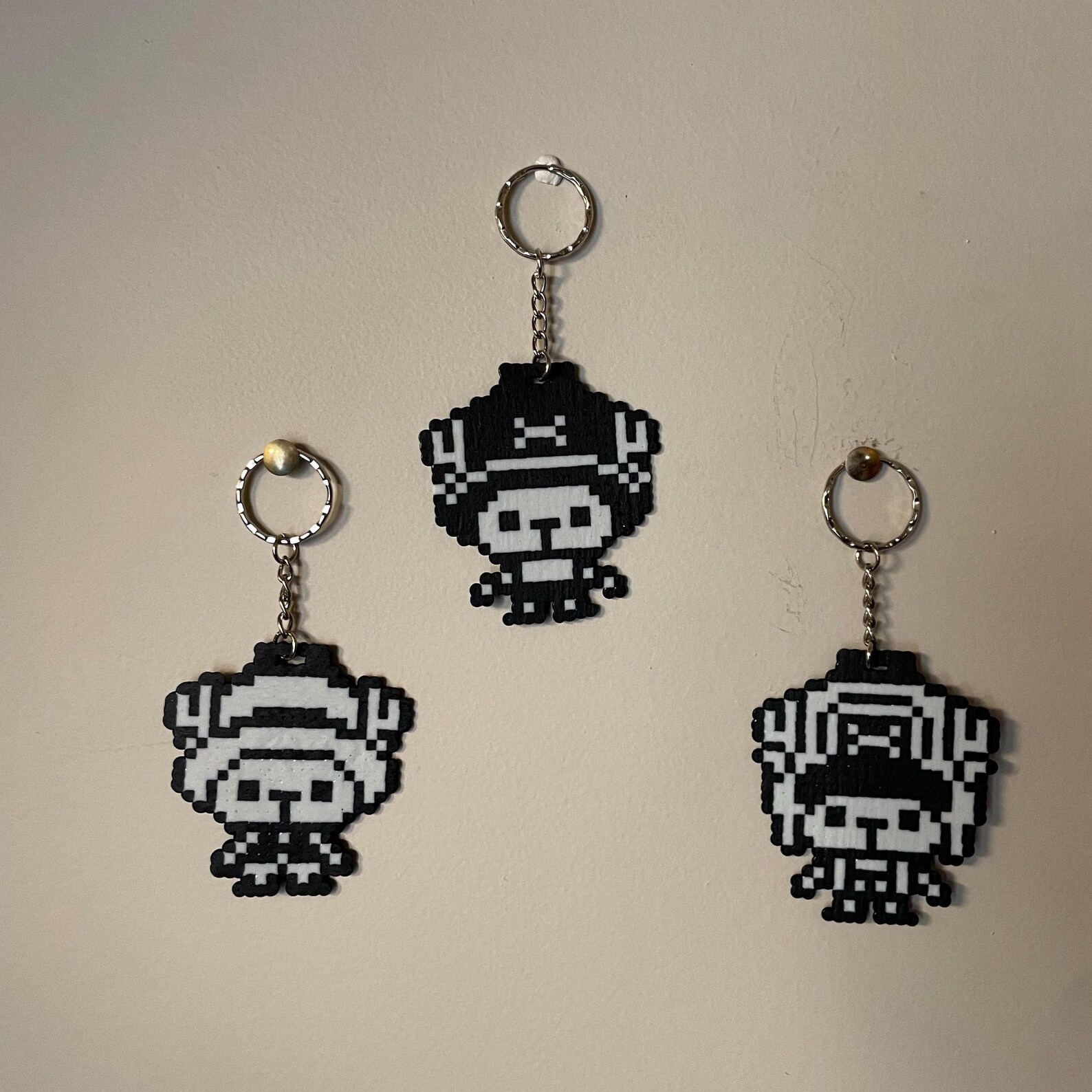 Chopper (one Piece) Keychain | Perler Mini Bead Sprite | 8-bit Pixel ...