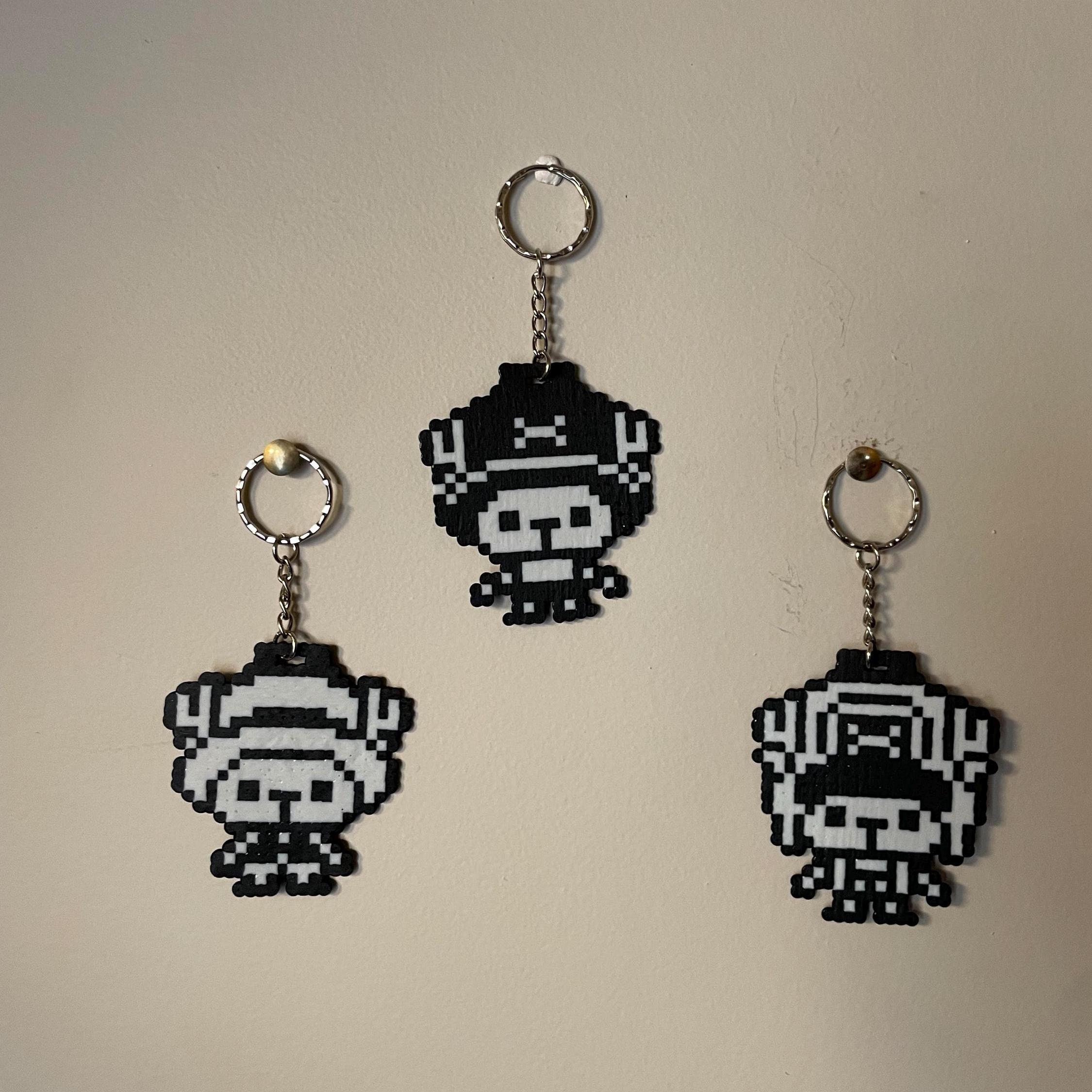Chopper (one Piece) Keychain | Perler Mini Bead Sprite | 8-bit Pixel ...