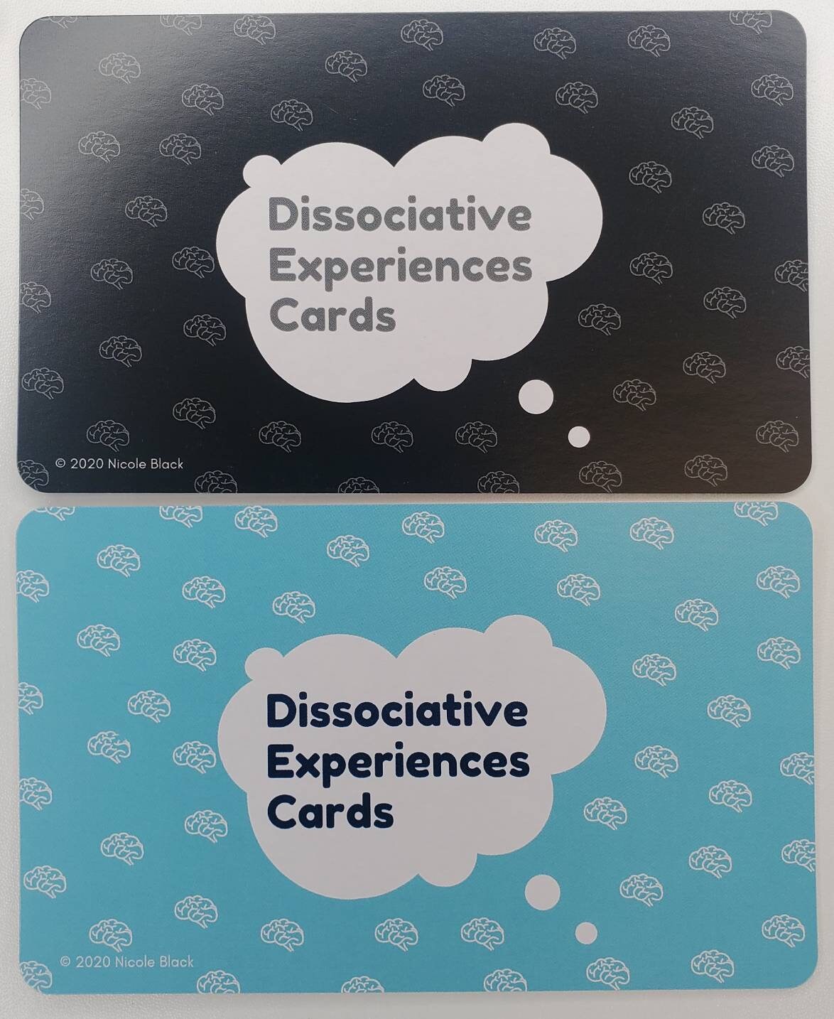 Dissociative Experiences Cards-for Counselors, Clients, EMDR, Trauma ...