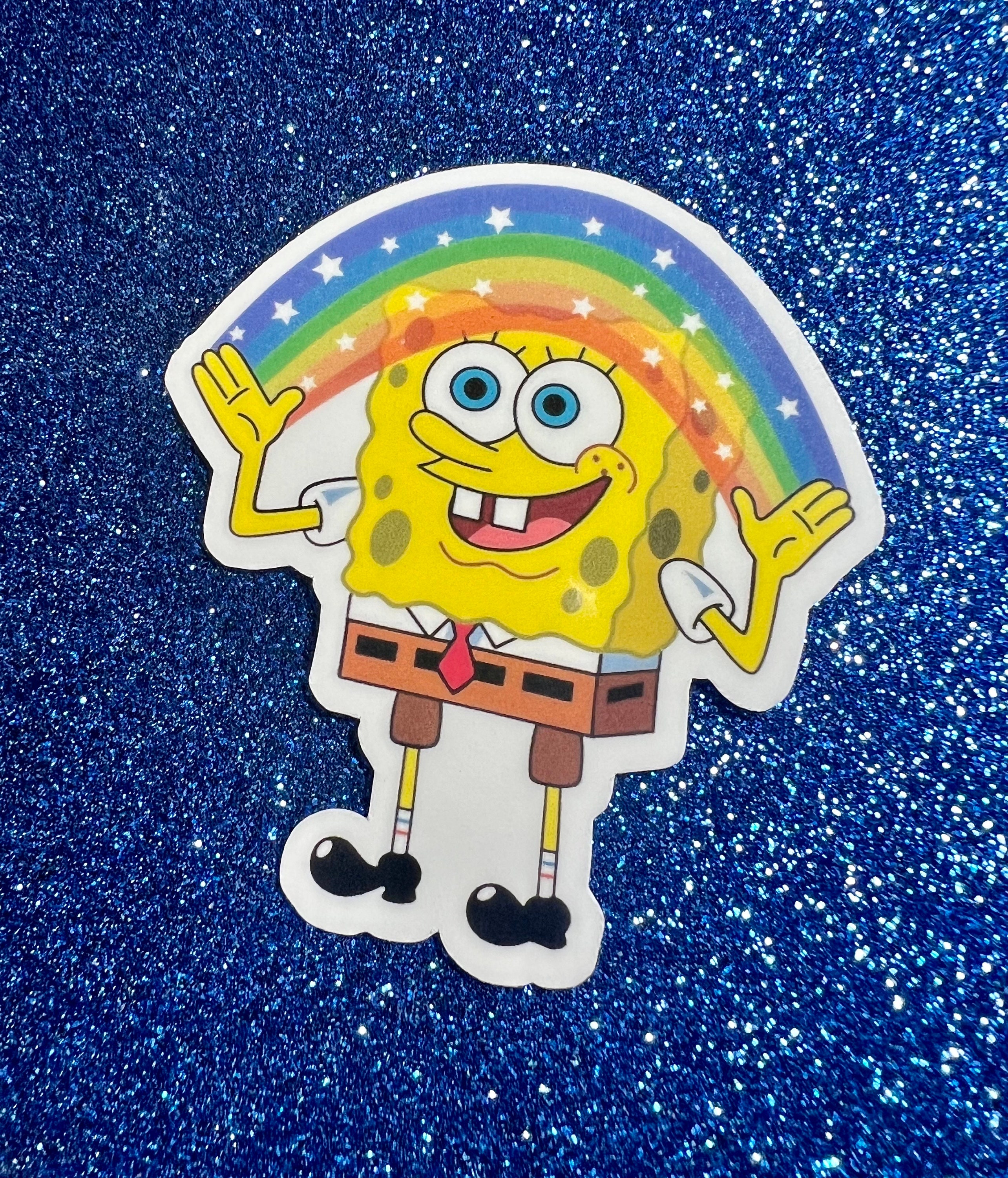 Spongebob Rainbow Meme Magical