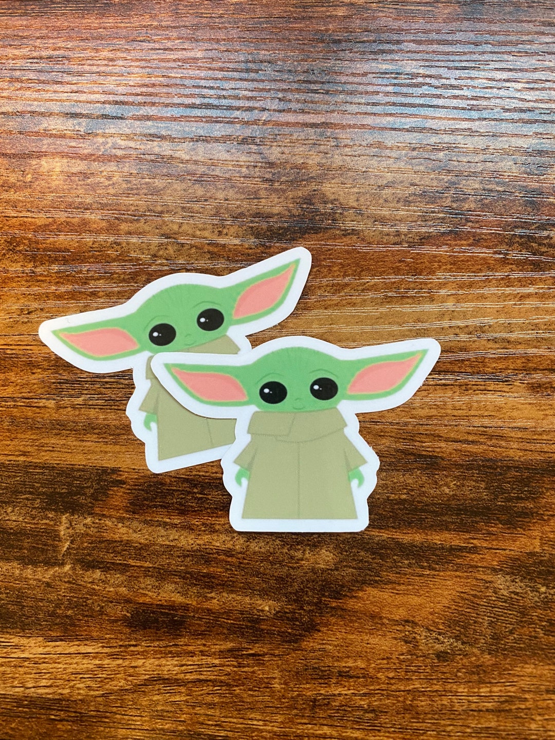 Baby Yoda Sticker - Etsy