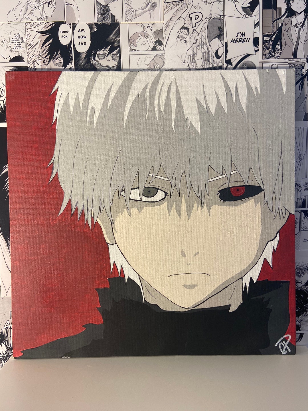 Ken Kaneki Painting - Etsy