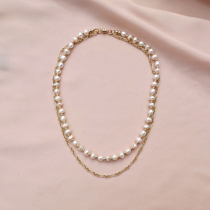 Double Strand Pearls - Etsy