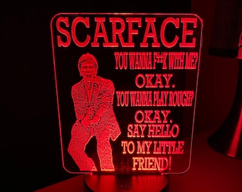 Scarface Led - Etsy
